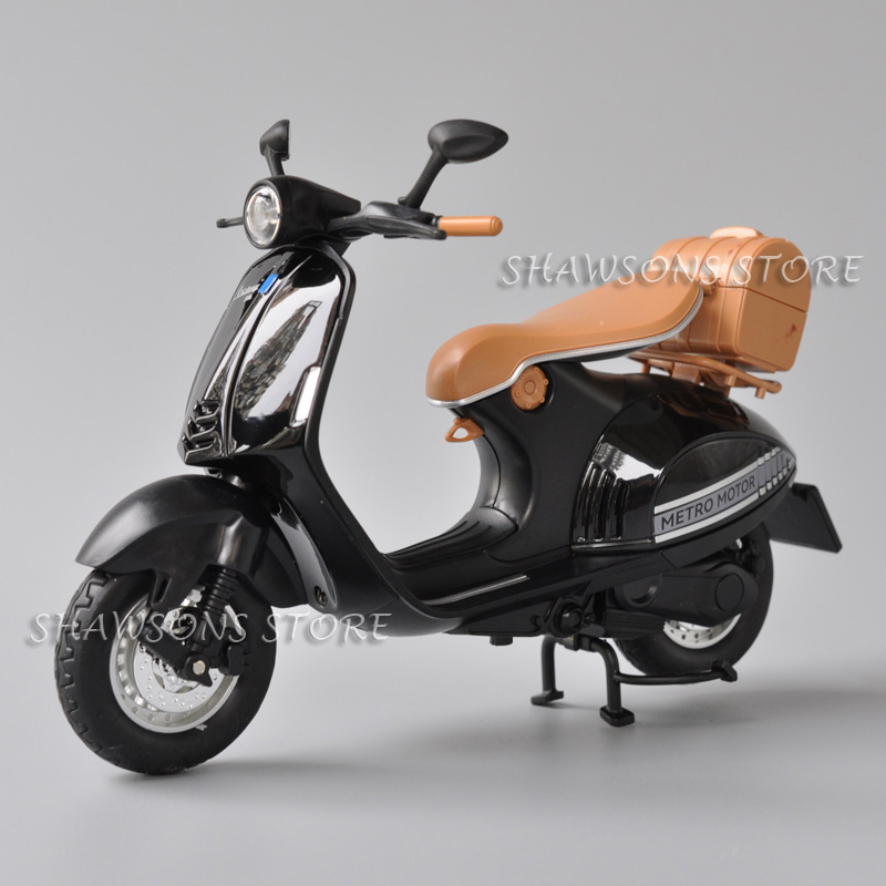 1:12 Scale Diecast Motorcycle Model Toy Scooter Vespa 946 Miniature ...