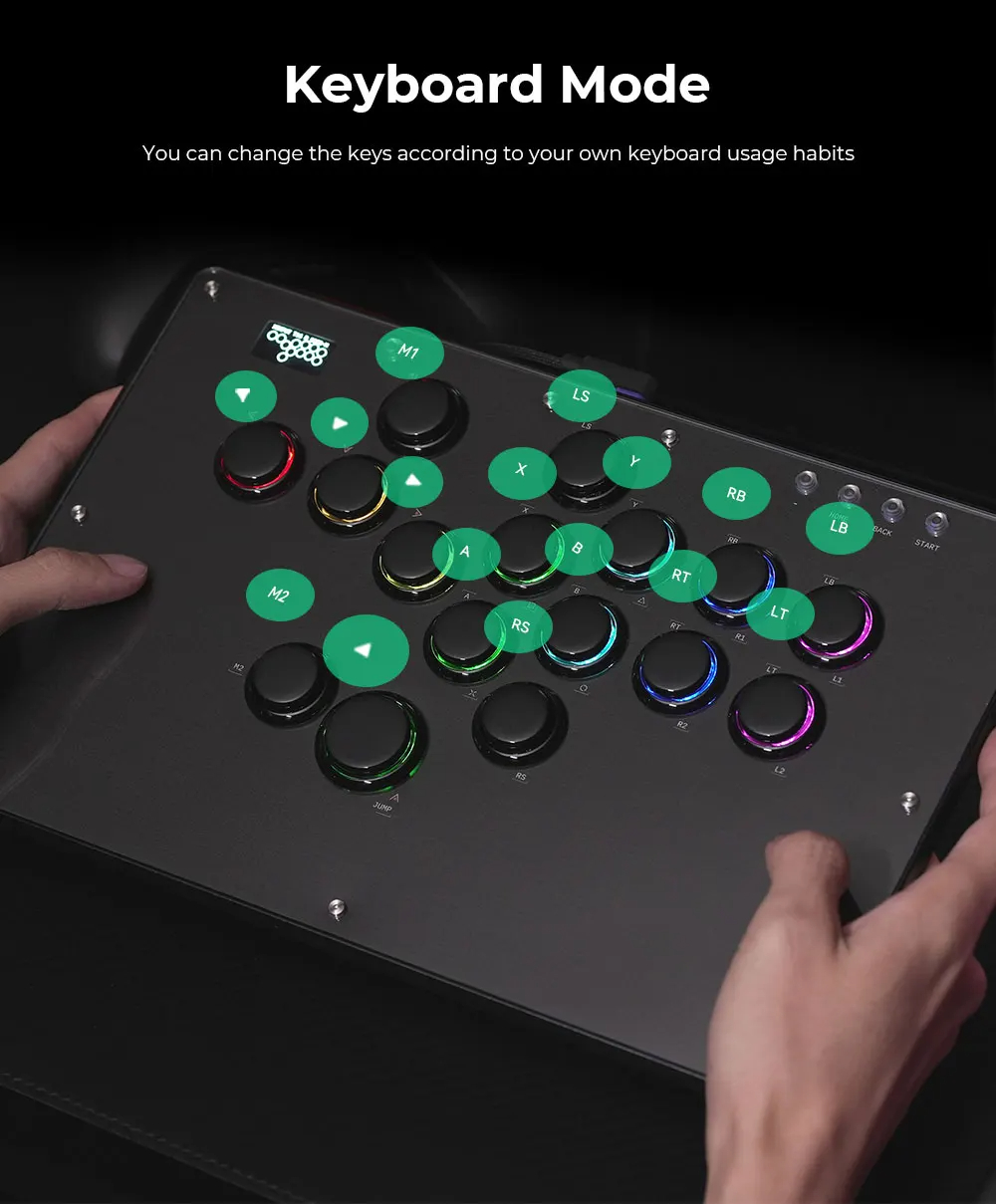 Haute42-COSMOX Leverless Controller Keyboard For PC/PS3/PS4/PS5/XBOX ...