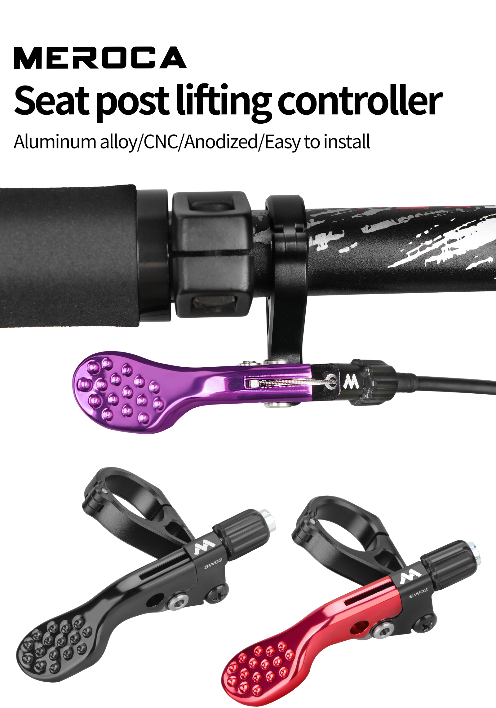 Meroca Mountain Bike Retractable Seat Tube Wire Saddle Controller ...