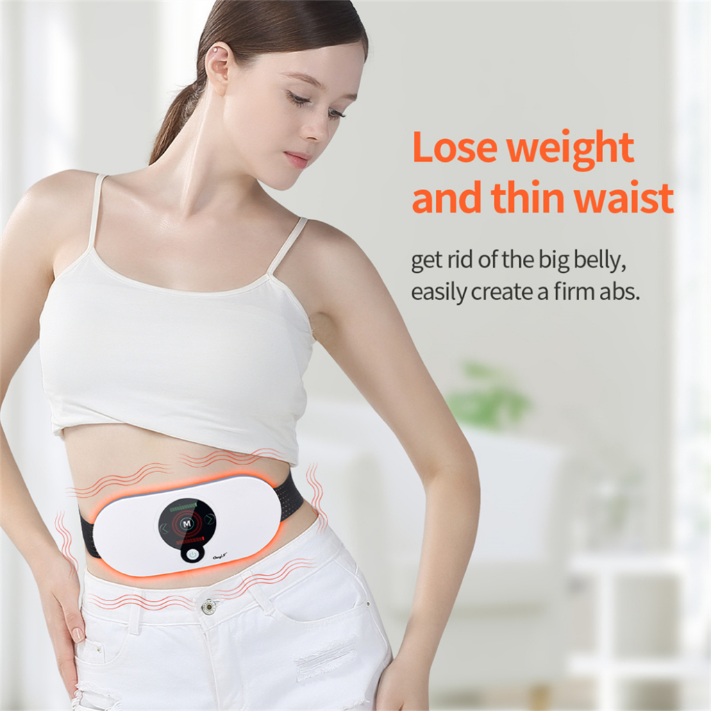 Belly Fat Burner Slimming Belt Massager Pulse Body Belly Fat Machine ...