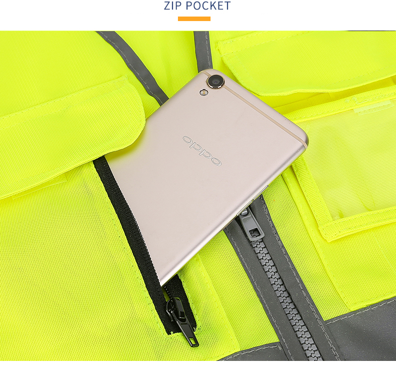 Hi Vis Reflective Safety Vests for Men High Visibility Vest with ...