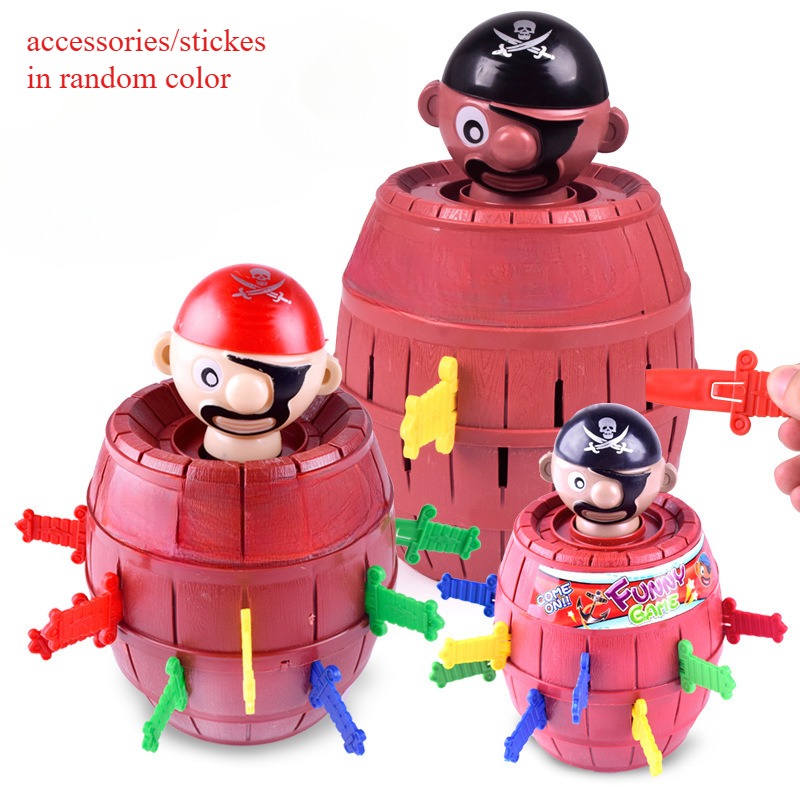 Funny Pirate Barrel Toys Lucky Game Jumping Pirates Buck et Sword Stab ...