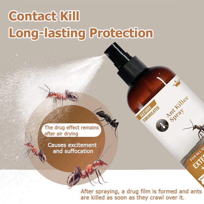 300ML Ant Killer Anti Ant Repellent Spray Semut Racun Ubat Semut Buster ...