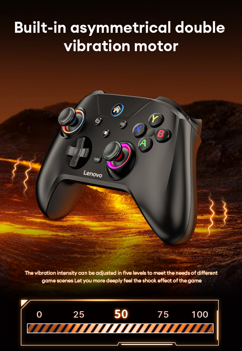 Lenovo S02 Bluetooth Controller 2.4G Wireless Gamepad Controller For ...