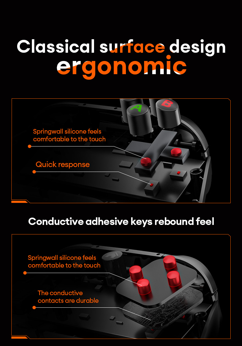 Lenovo S02 Bluetooth Controller 2.4G Wireless Gamepad Controller For ...