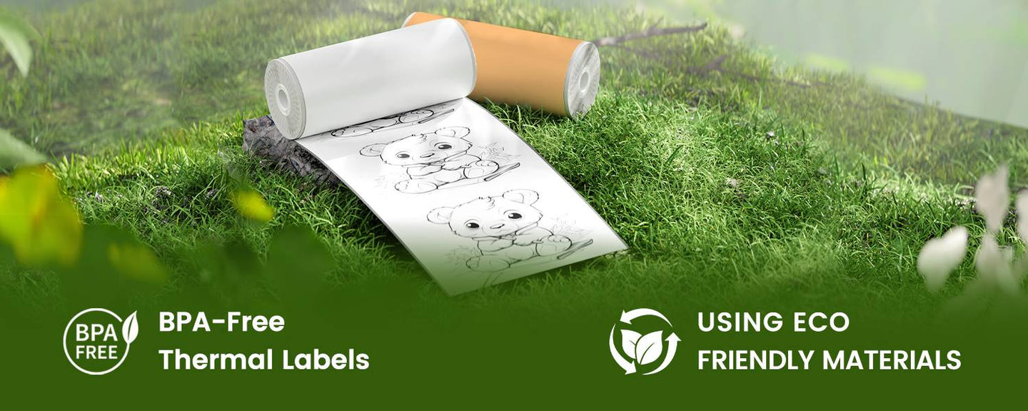 Phomemo 50mm Color Thermal Sticker For T02 M02 M03 M04S M04AS Printer(3 ...