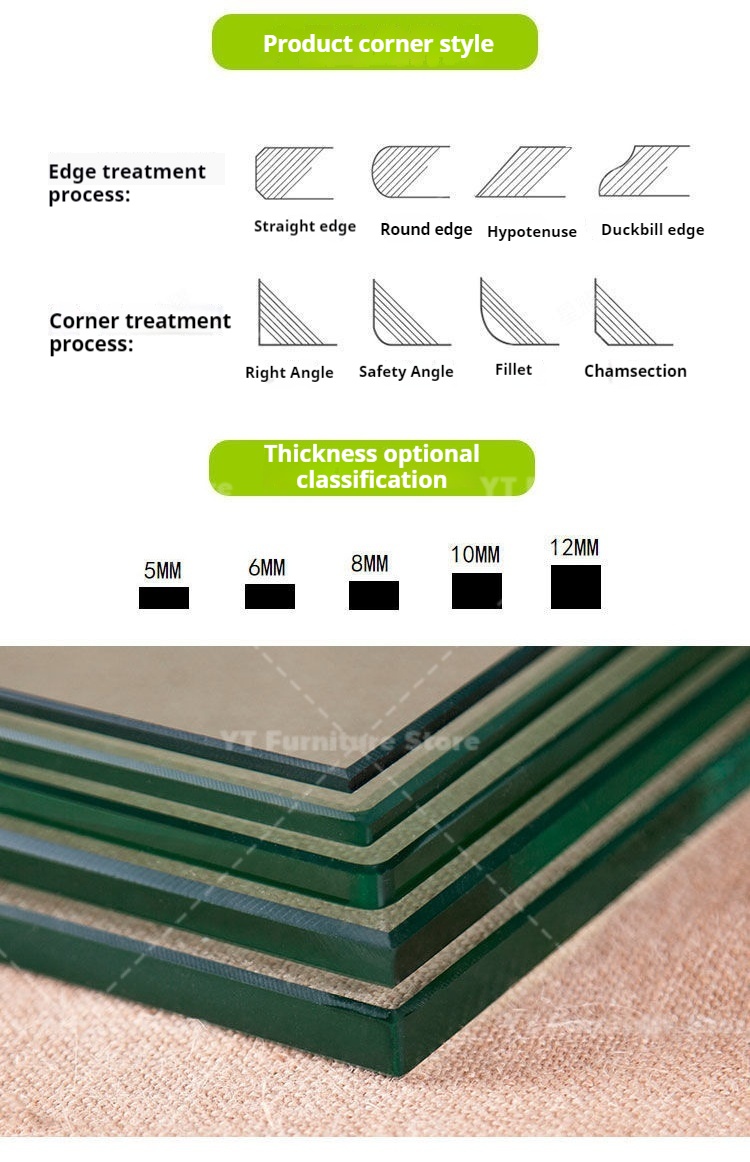 【YT】 Customized Plate of Tempered Glass Tempered glass Panel Table Top ...