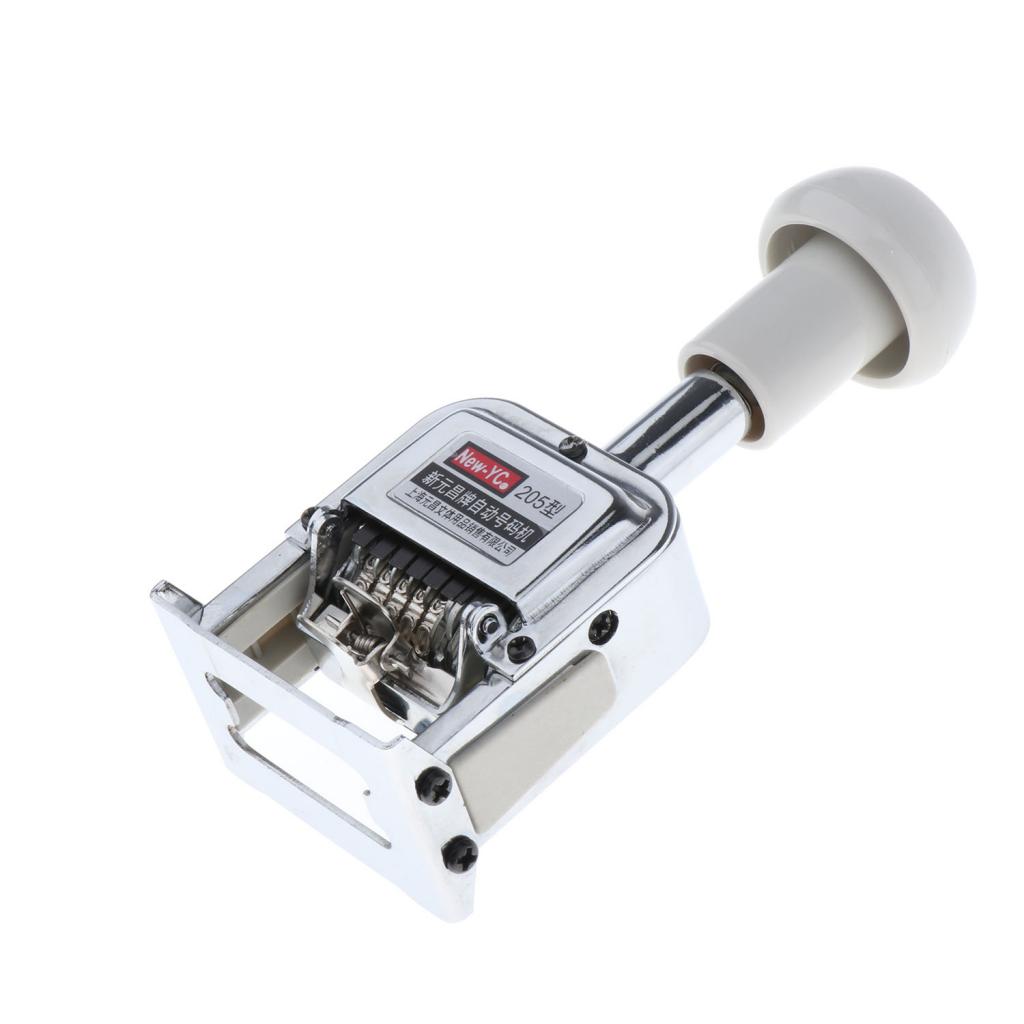 Automatic Numbering Machine Self Inking Number Stamp Auto Jump Digits ...