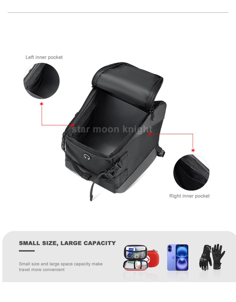 Motorcycle Scooter Tunnel Tank Bag For Honda NSS FORZA XADV 750 X ADV ...