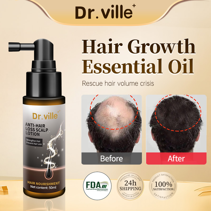 【Dr.ville】 Hair Growth Serum & Anti Hair Loss 2 in 1 serum ,Hair Growth ...
