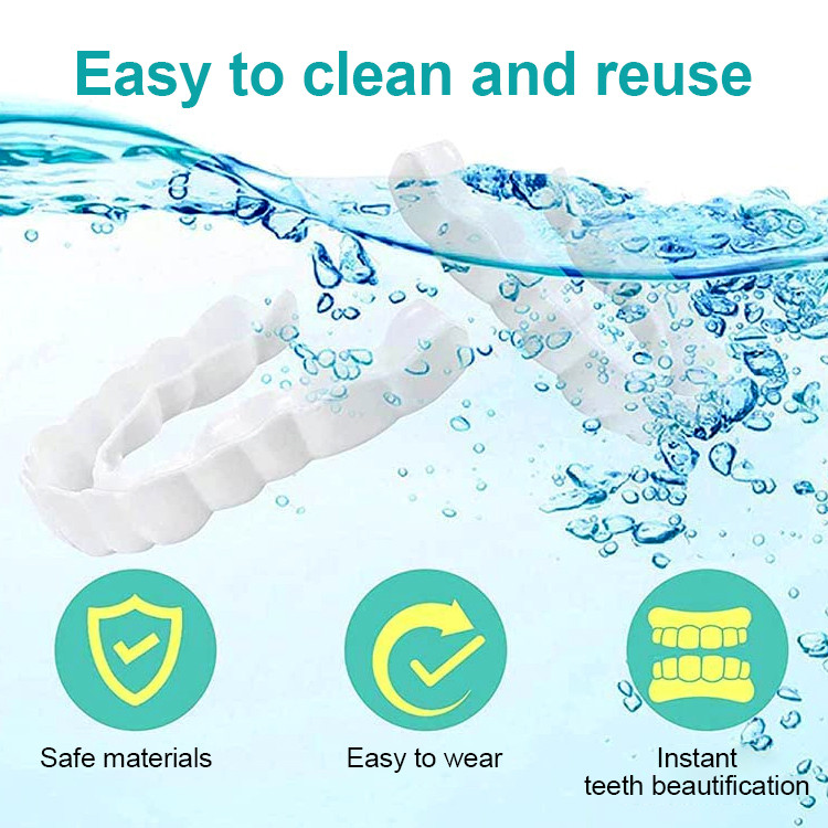 🇸🇬 SELLER - Adjustable snap-on dentures/temporary dental braces/teeth ...