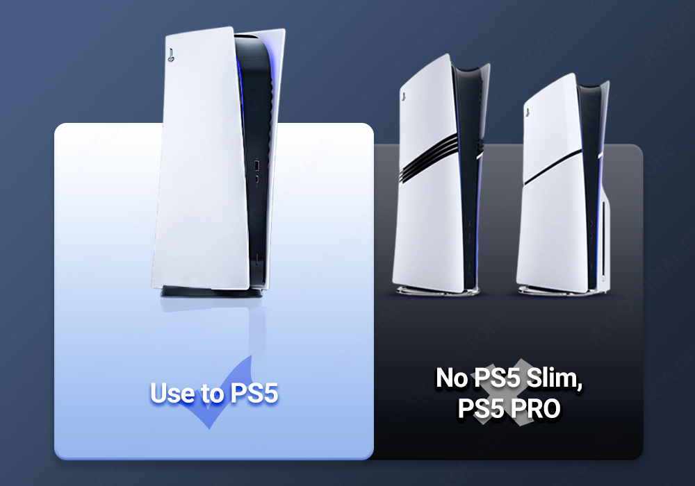 JEYI PS5 M.2 SSD Heatsink, Large Area Solid Aluminum Cooler Thermal ...