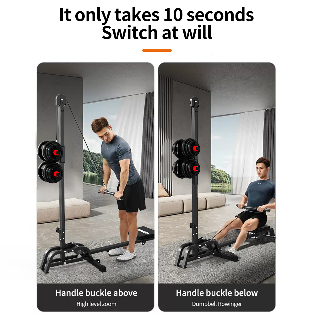 OneTwoFit Upgraded rowing machine with high and low pull 2-in-1 ...