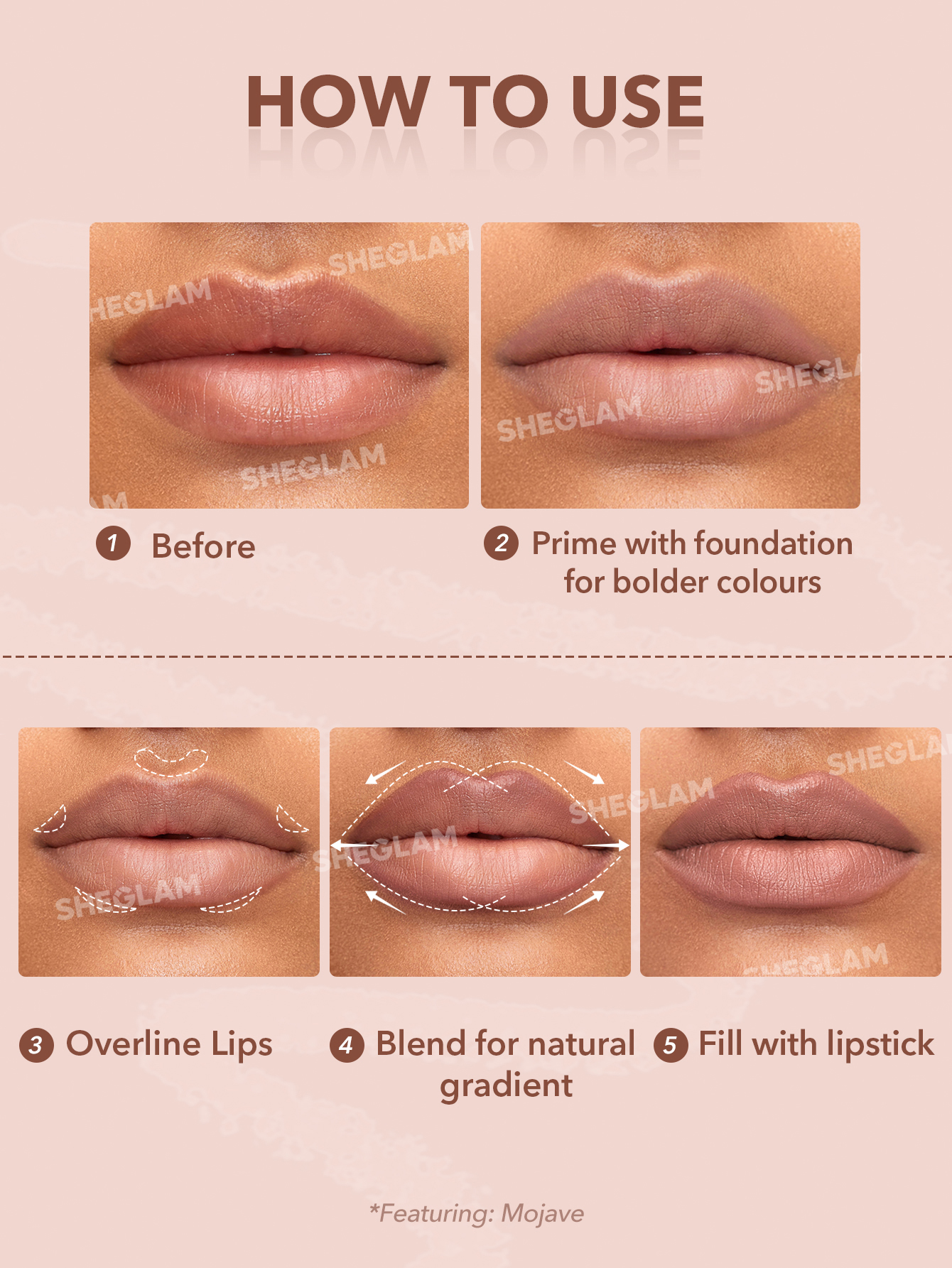 SHEGLAM So Lippy Lipliner Creamy Matte Lip Liner Pen High Pigment Silky ...