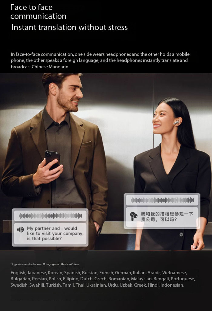 Iflytek Iflybuds Pro2 AI Conference headphone Pro2 Recording real-time ...