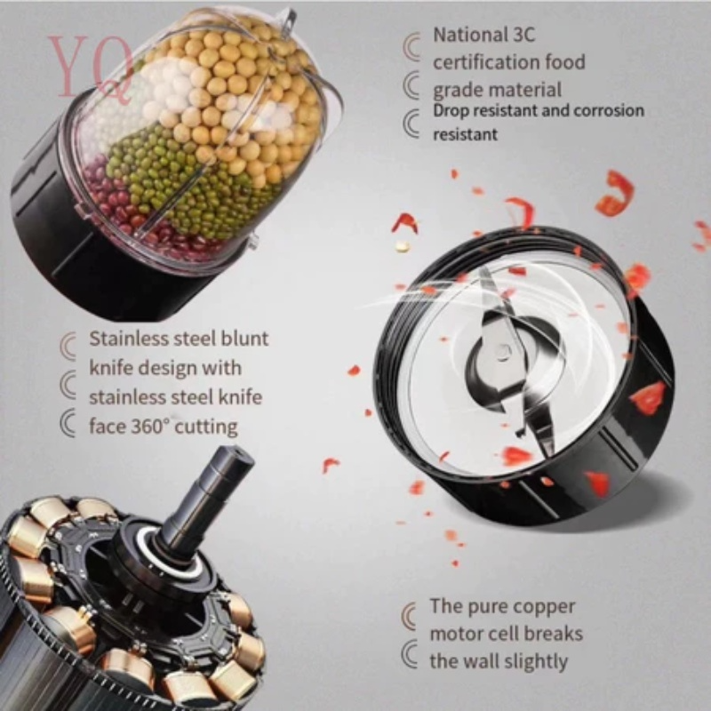 Great MINI Pulverizer Household Cereals Milling Ultra-fine Dry Wet Dual ...