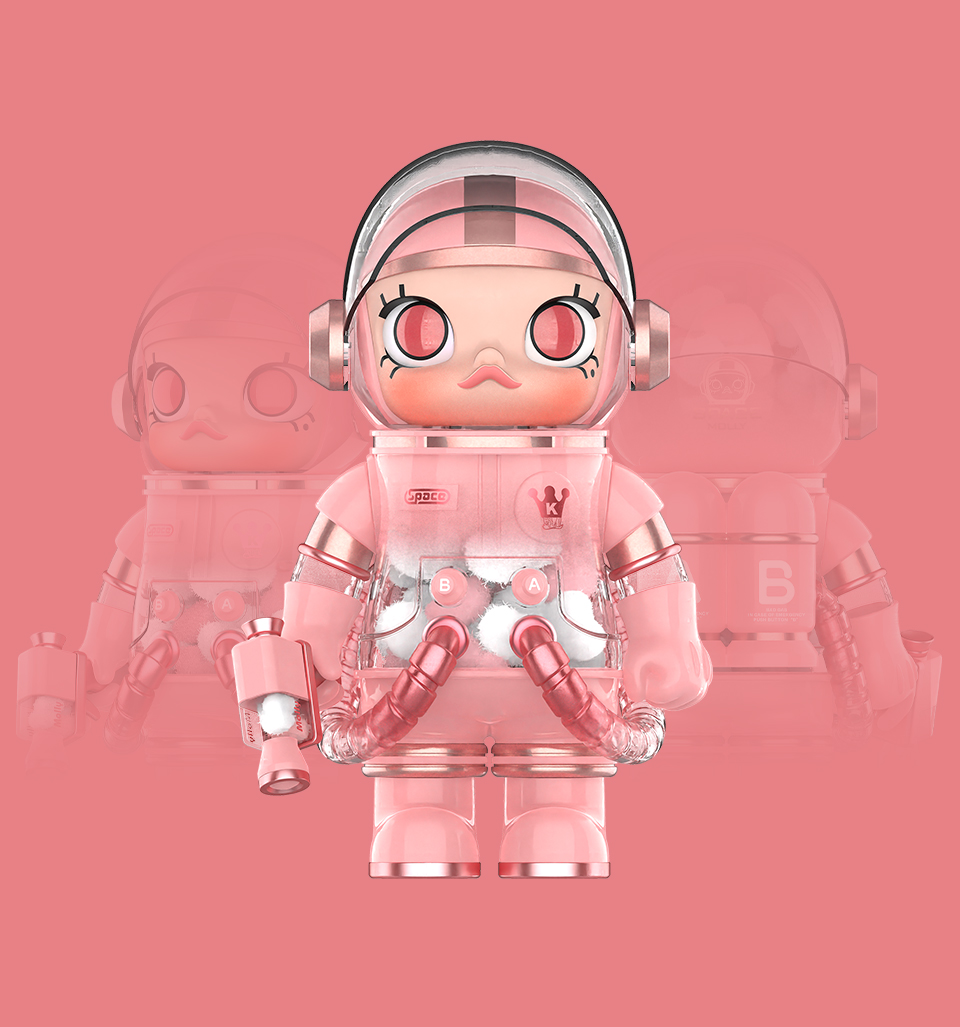POP MART MEGA SPACE MOLLY 400% SMITTEN LOVE | Shopee Singapore