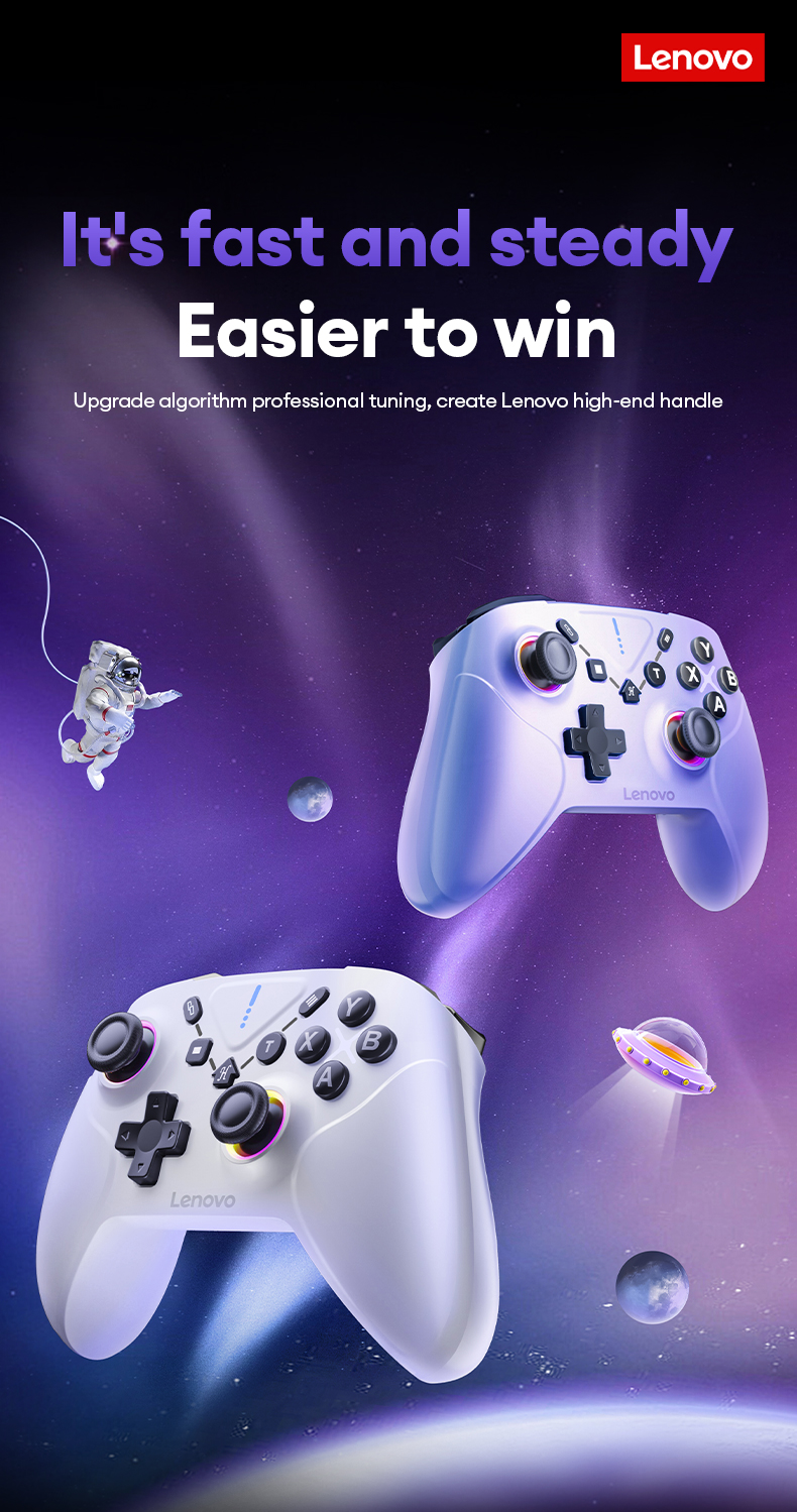 Lenovo S06 Bluetooth Controller Wired Gamepad Controller For Switch ...