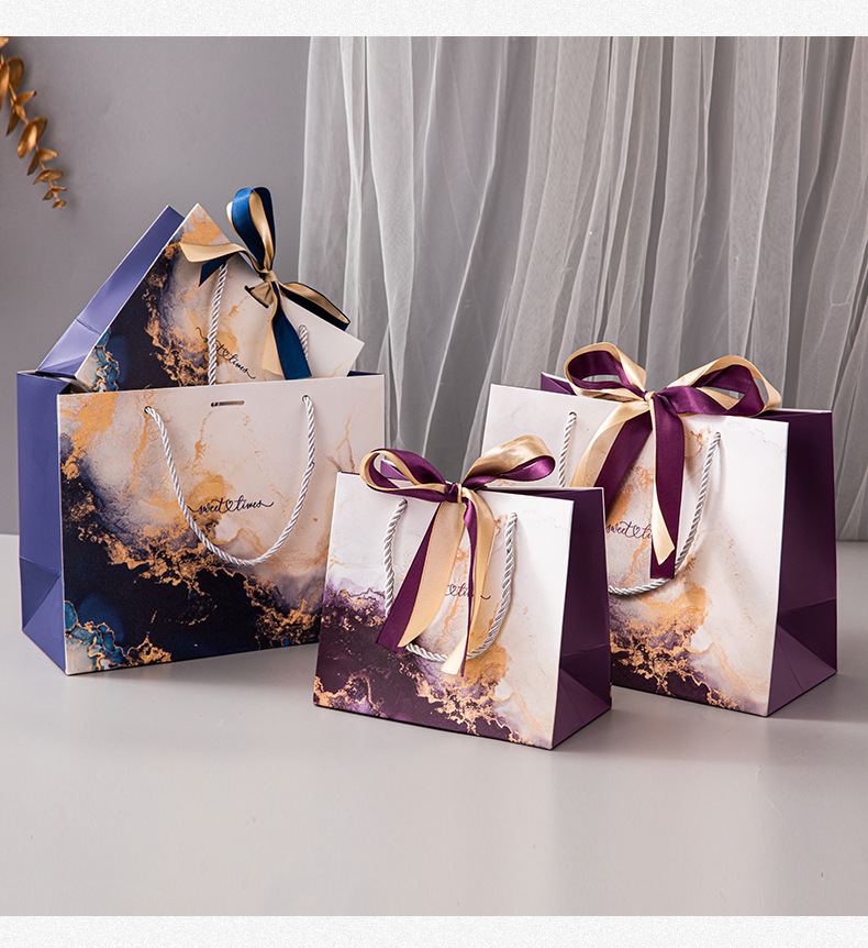 🔥SG Stock 🔥 Premium Paper Bag Gift Bag | Waterproof Thickened Gift Bag ...