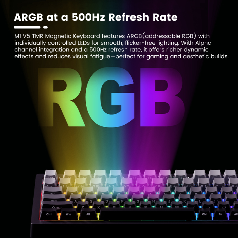 MonsGeek M1 V5 TMR HE-SP Wireless aluminum magnetic switches Fully ...