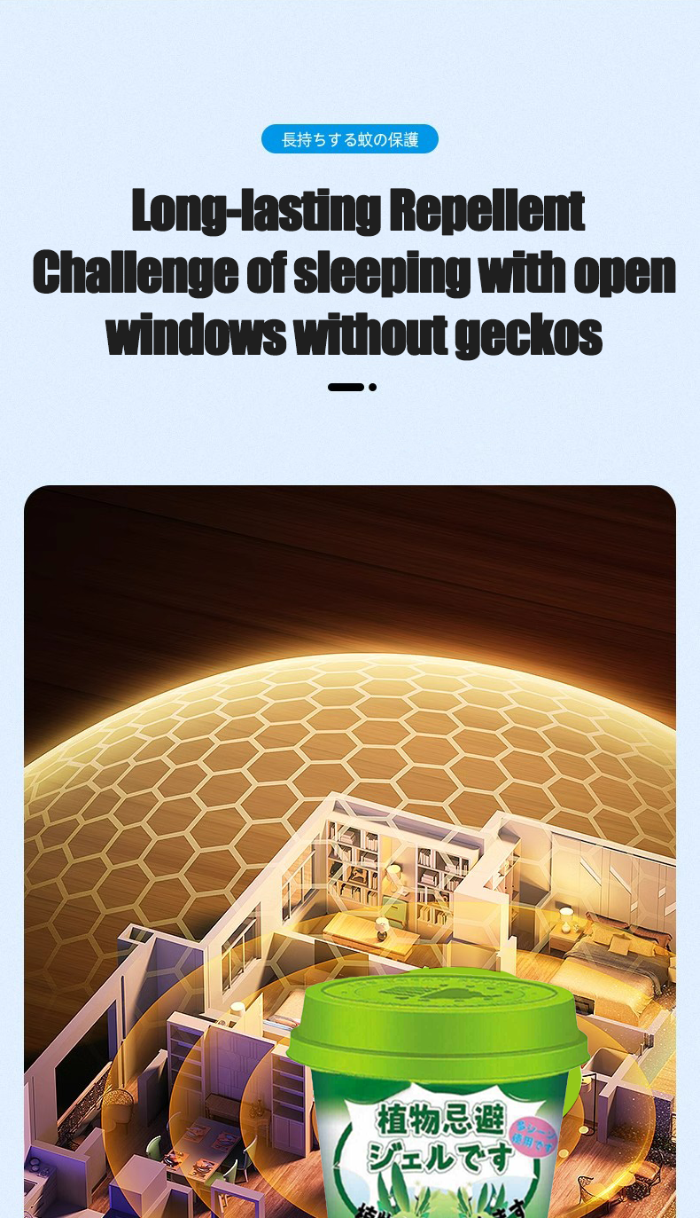 RGAR Lizard Repellent Anti Gecko Gel Magic Box Plant-Based Formula Trap ...