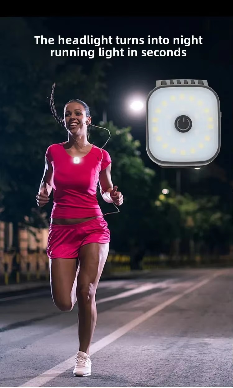 2PCS LED Running Lights For Runners, Multi-functional LED Headlamps ...