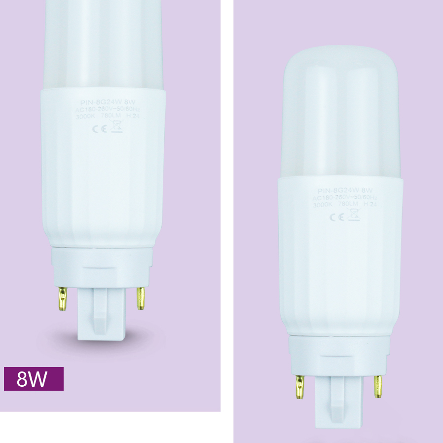 Xinkunlong G24d Base LED Light Lamp Bulbs Plc Bulb Daylight 6500k ...