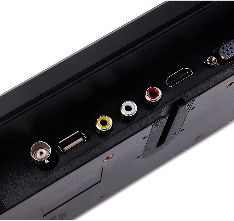 10.1" LCD HD Monitor Mini TV & Computer Display Color Screen 2 Channel ...