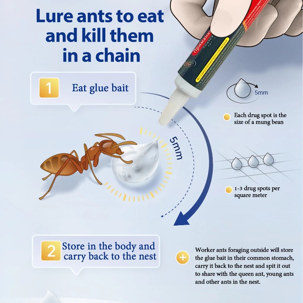 Ant Gel Ant Killer Gel Ant Bait Ant Gel Bait Ant Liquid Poison Anti ...