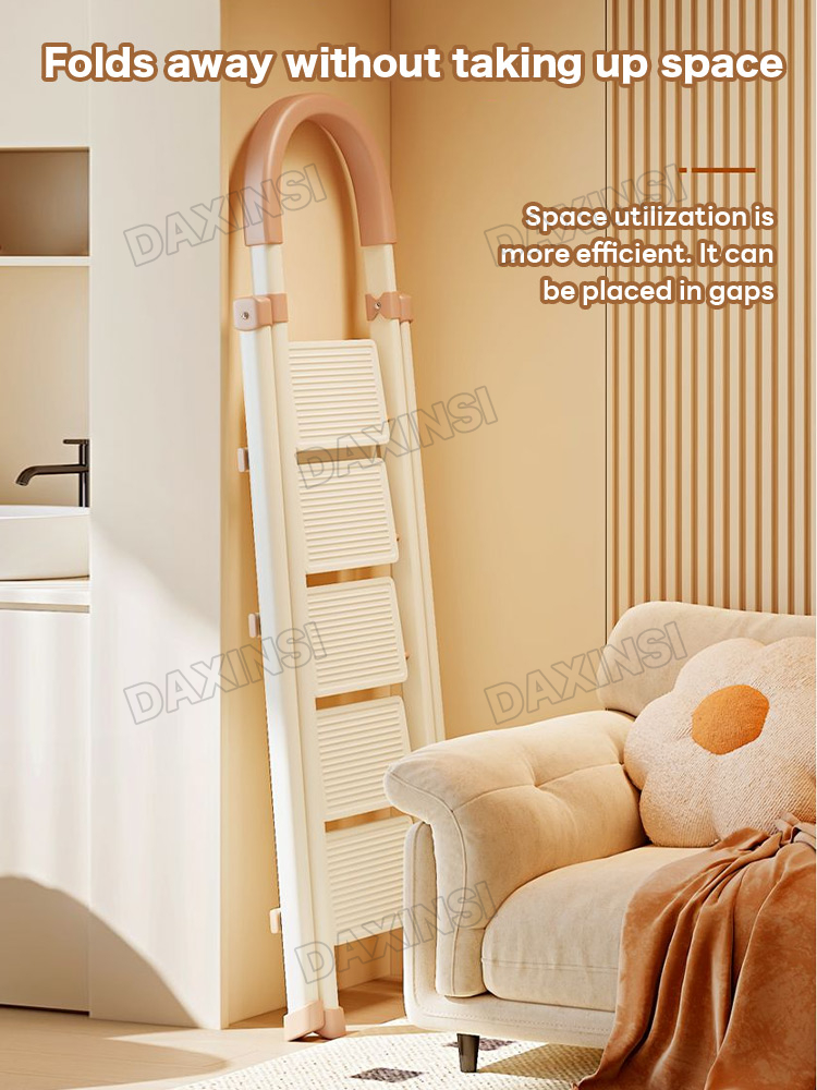 DAXINSI （SG STOCK) Foldable Ladder Step 3 4 5 6 Step Ladder 150kg ...