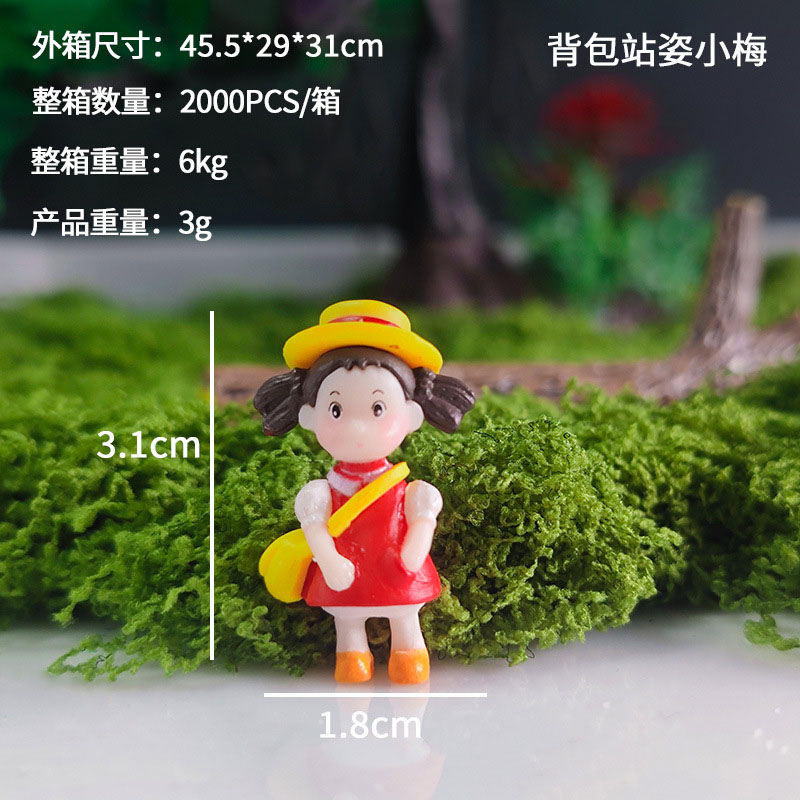 18 Styles Takara Tomy Co branded Toy Movie Version Faceless Man Totoro Model Children's Toys ...