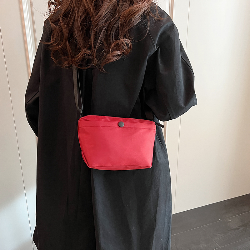 Nylon Crossbody Bag Lightweight Multi-Pocket Shoulder Purse Sporty ...