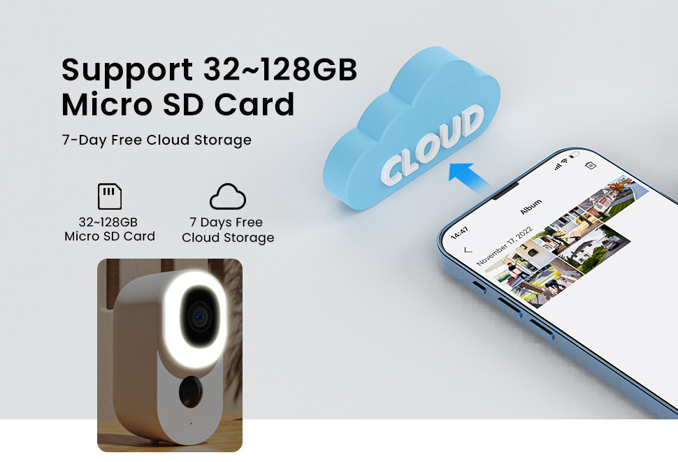 WIFI Battery camera Newest Battery CCTV HD 1080P Long life recharged ...