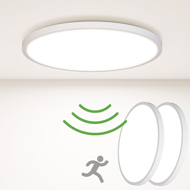 Radar Sensor Ceiling Light Damp proof Panel Lights 20W 30W Modern ...