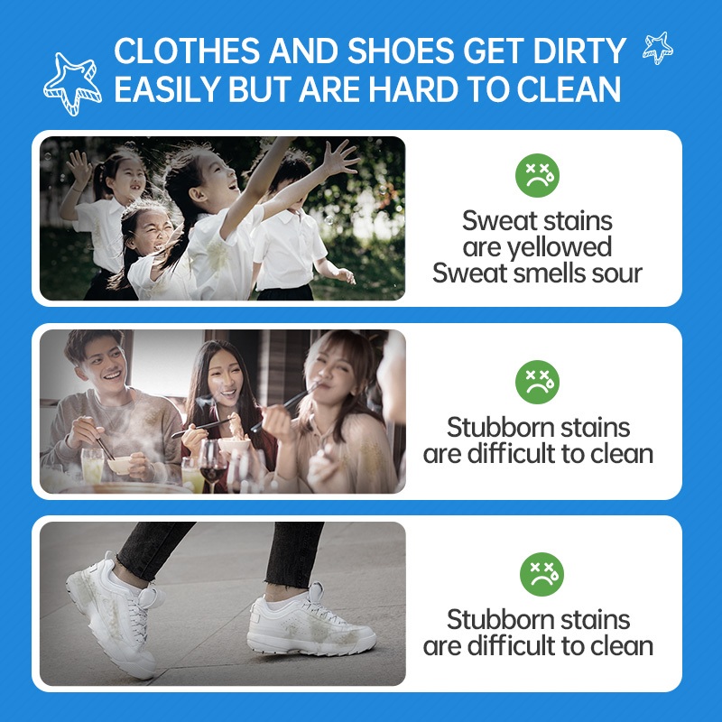 🇸🇬 SELLER - Seaways 2 in 1 Laundry Stain Remover Strong Decontamination ...