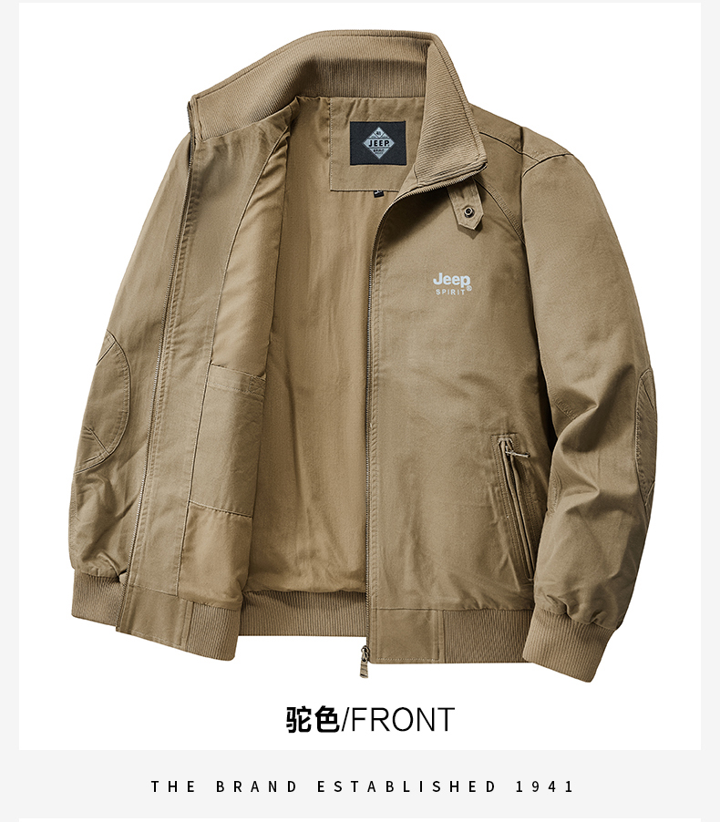 JEEP SPIRIT 1941 ESTD Men's Spring and Autumn New High end Trendy Brand ...