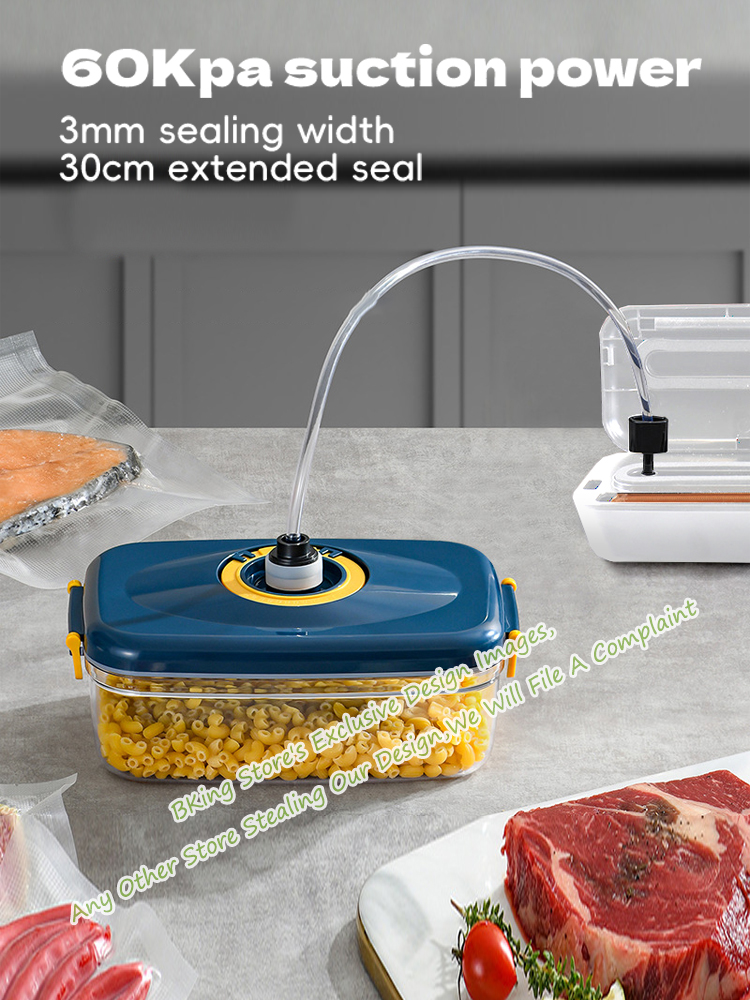 Food Vacuum Sealer Machine Vacuum Sealer Bag 真空封口机 | Shopee Singapore
