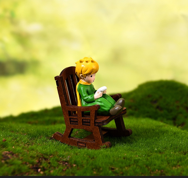 The Little Prince Figurine Cake Topper Figurine Cute Ornaments DIY ...
