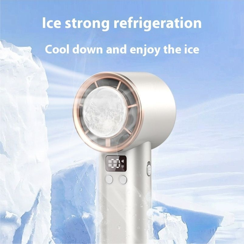 Mini Handheld Fan 100-Speed High speed Turbofan Portable Air Cooling ...