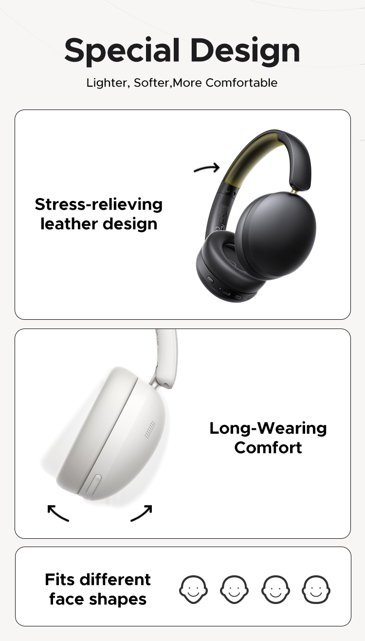 UGREEN Studio Max2 Wireless Bluetooth 5.4 Headphone Hi-Res Certified ...