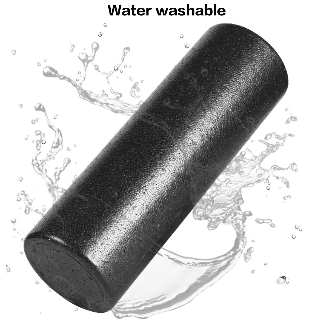 SunnyFit EPP Foam Roller Pink Yoga Roller 90CM Deep Tissue Massage ...