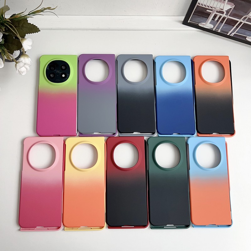 For OPPO Find N5 N 5 FindN5 Case Skin Feeling Matte Gradient PC Hard ...