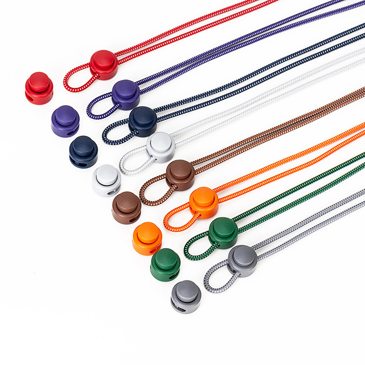 Elastic No Tie Sneaker Laces Stretch Lock Quick Fit For Running Walking ...