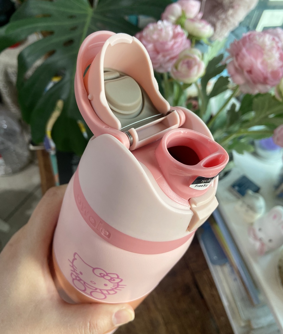 New KT Cat Owala Insulated Water Bottle 32oz Portable thermos Outdoor ...