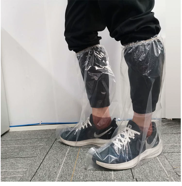 10PCS Waterproof Disposable Rain Shoe Covers | Anti-Slip Transparent ...