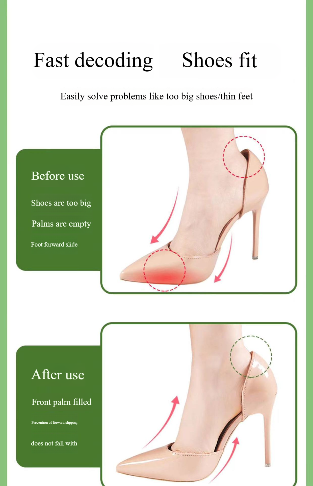 Silicone Sandals Anti-slip Magic Slow Pressure Anti-pain Shoes Big ...