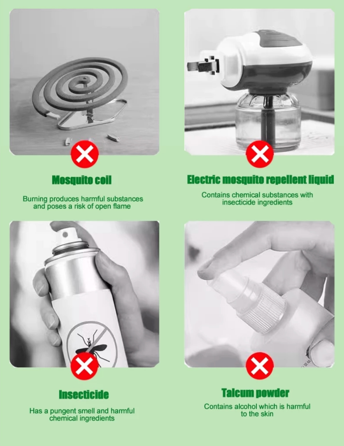 【12H Long-lasting Repellent】Mosquito Repellent Natural Aromatherapy ...
