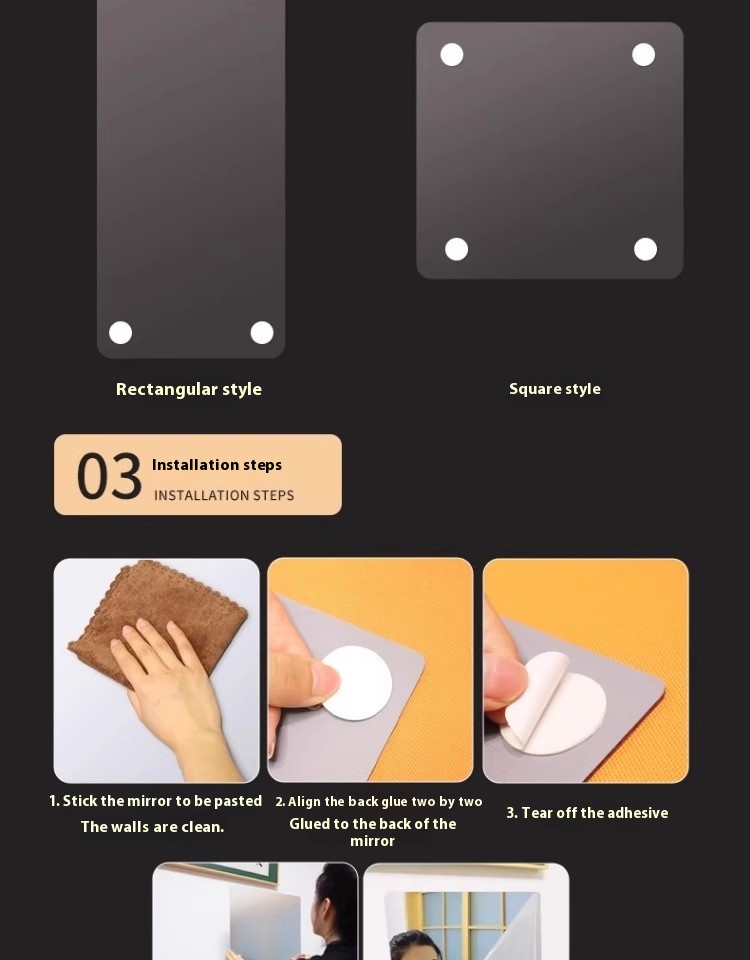 【SG Preferred】 [Local Seller]mirror full length/acrylic mirror/soft ...