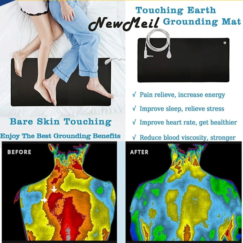 Grounding Mat Earthing Mat for Foot Treatment to Alleviate Pain ...
