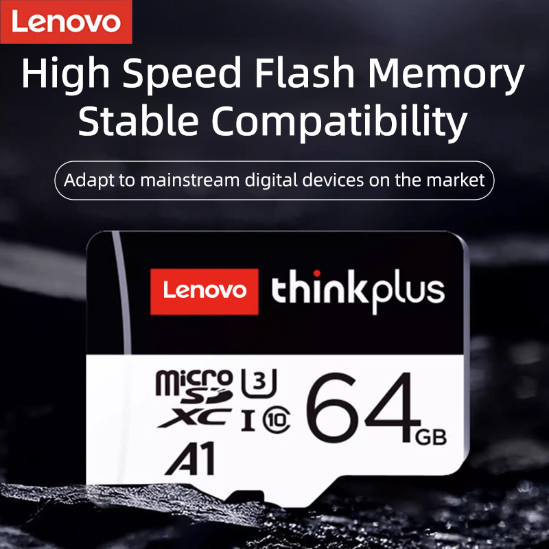 Lenovo Thinkplus Micro SD Card 32/64/128/256GB Microsd Flash Drive ...